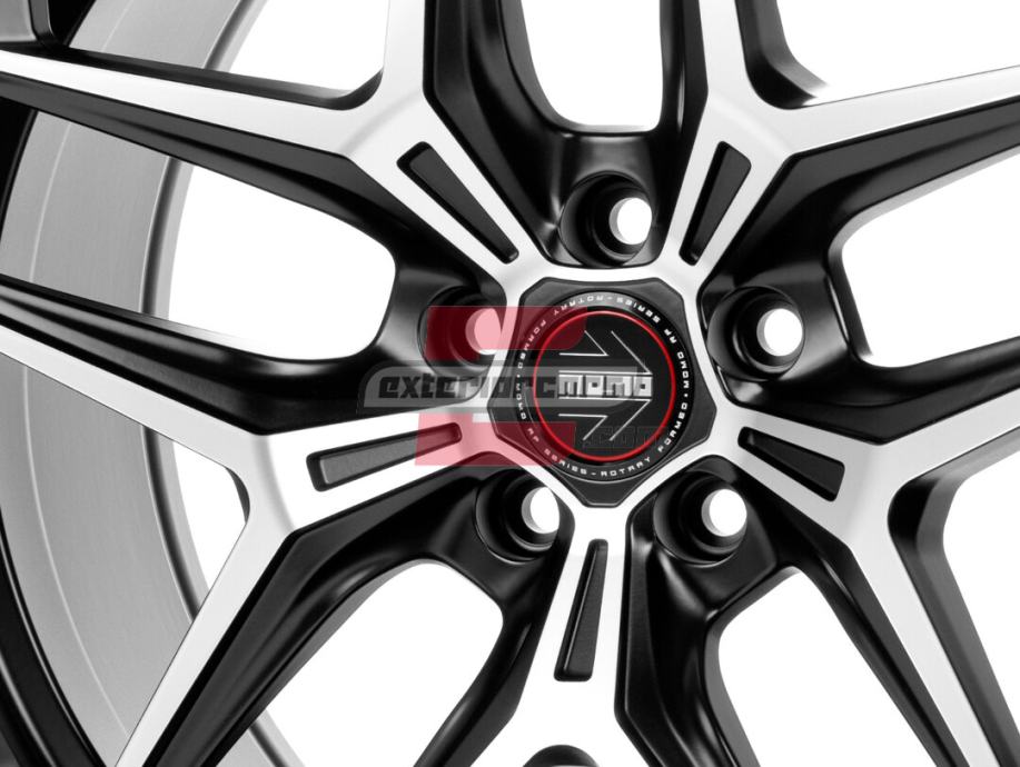 Momo RF4 – Matt black polished