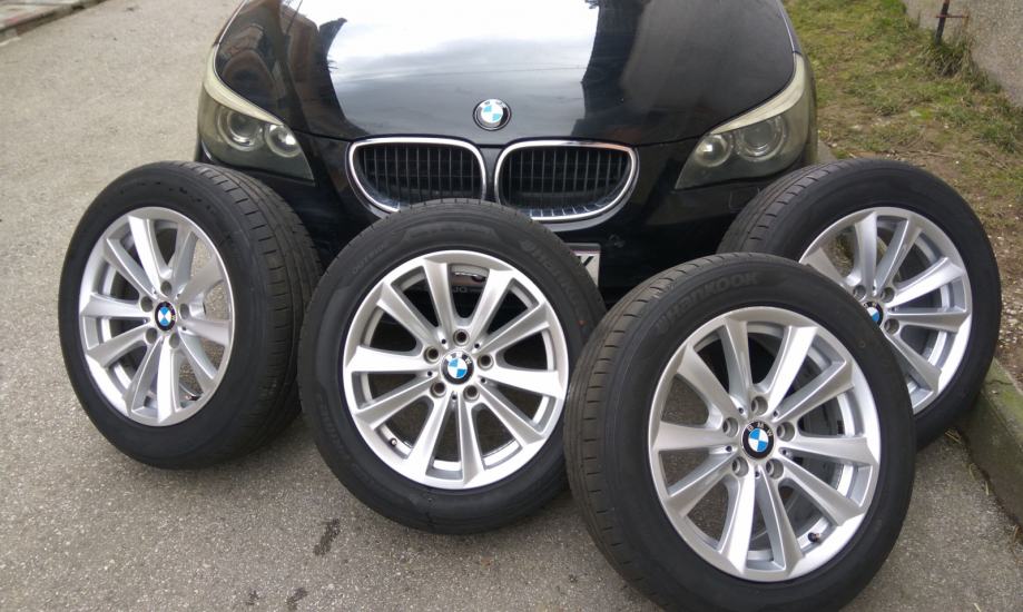 OEM alu felge 17“, ET30, BMW Style 236, sa novim gumama Hankook