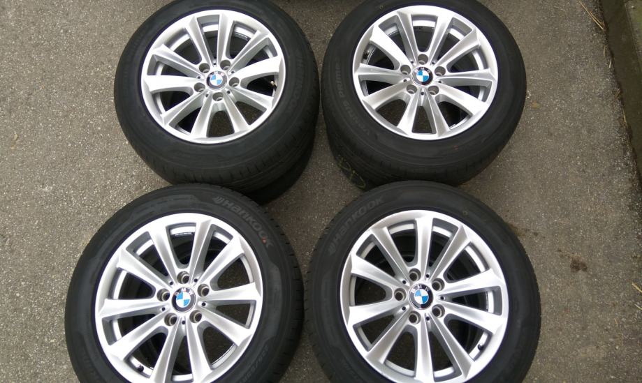 OEM alu felge 17“, ET30, BMW Style 236, sa novim gumama Hankook