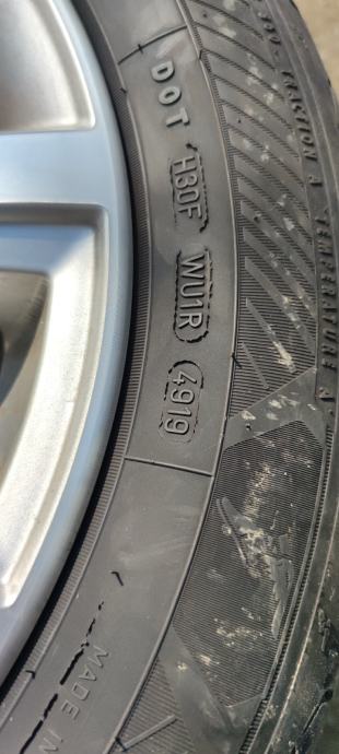 16 original VW felge 5x112 sa odličnim gumama 205 55 16