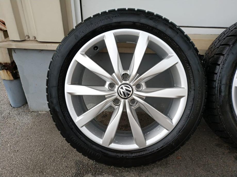 Original VW golf 7 Alu Felge 17 dijon,odlične Goodyear ljetne gume