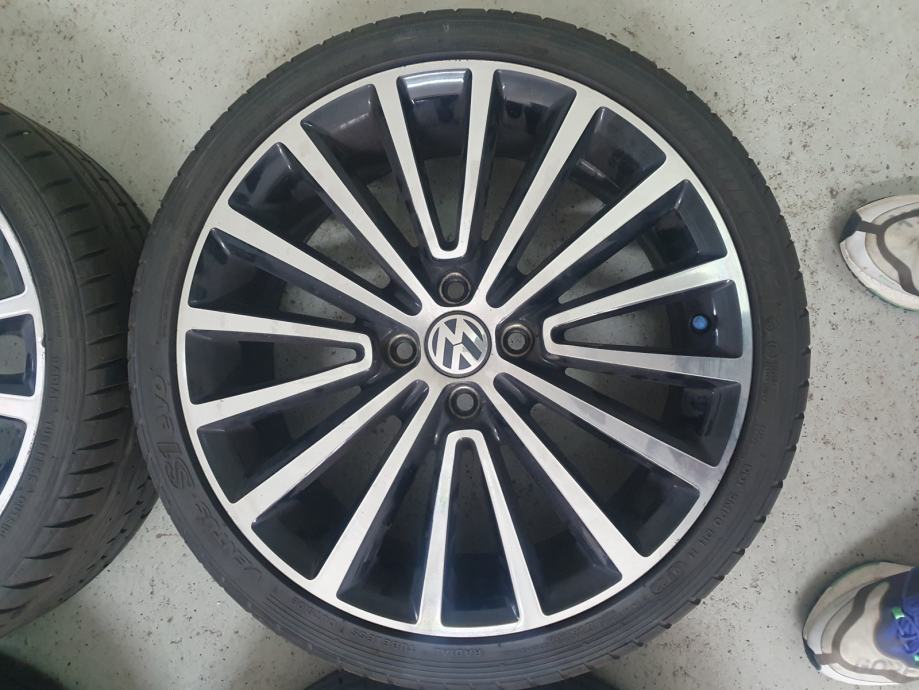 ORIGINAL VW UP POLYGON Alu felge R-LINE 17” rupe 4x100 BICOLOR AKCIJA