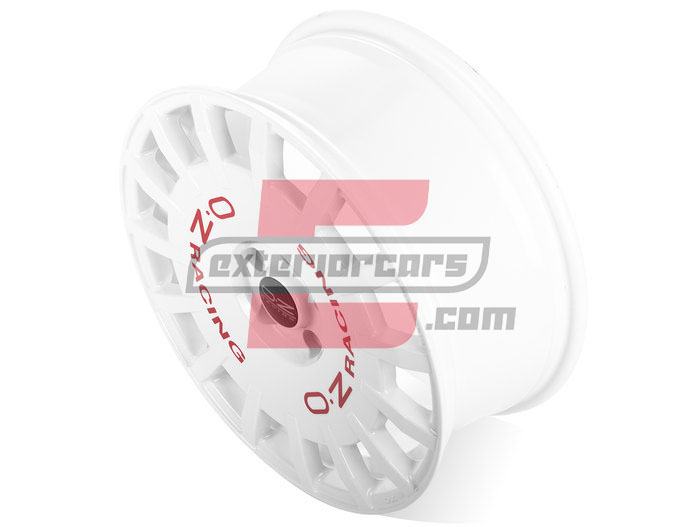 OZ Rally Racing - Race White + Red Lettering