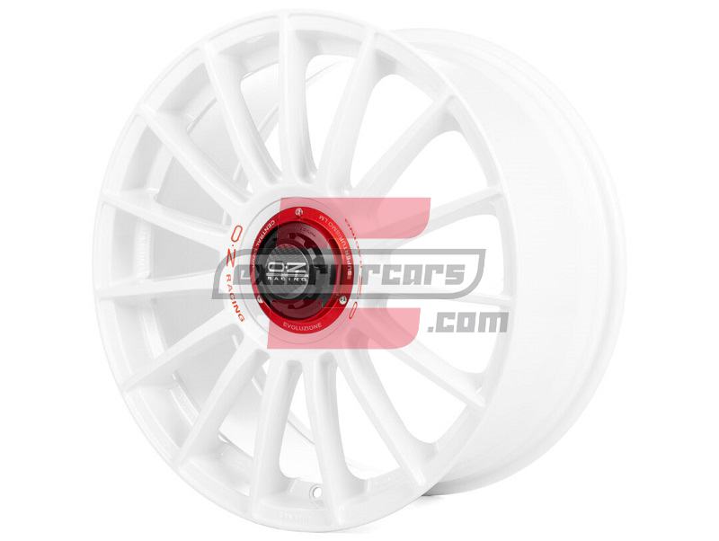 OZ Superturismo Evoluzione WRC – Race White + Red Lettering
