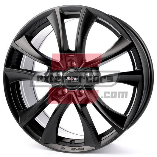 Platin P71 - schwarz matt