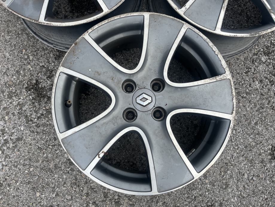 Renault Alu felge 16 rupe 4x100, 3 kom.