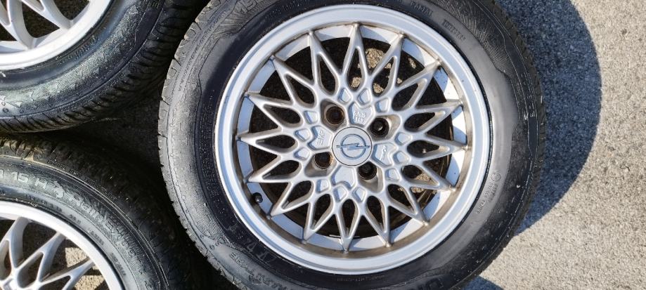 Ronal Alu Felge Opel/GM 4X100 R15 + Nove ljetne gume UNIROYAL