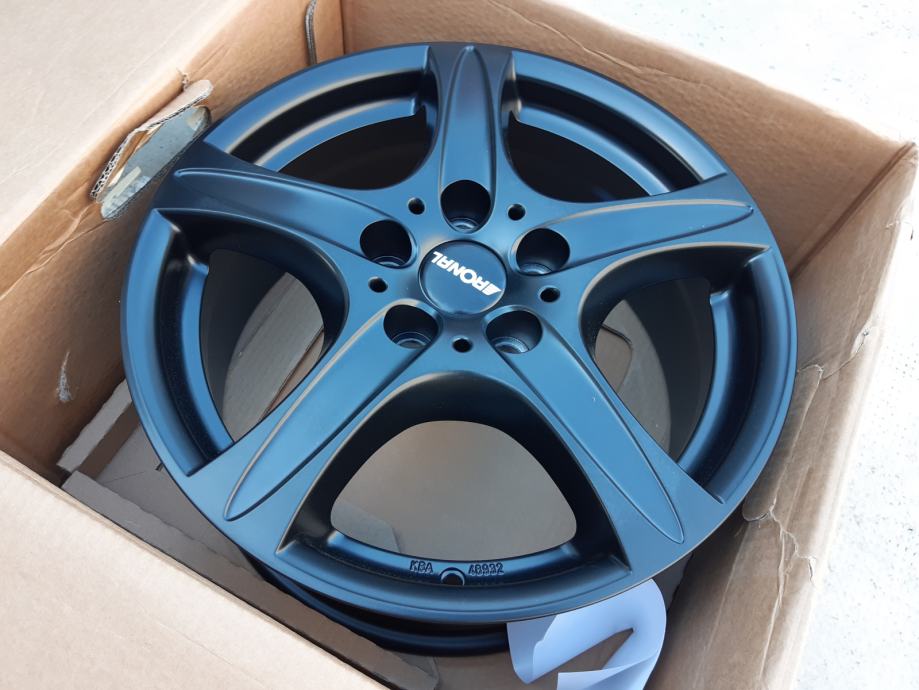 NOVO !! Ronal alu felge 17 rupe 5x120, 4 kom., NOVO