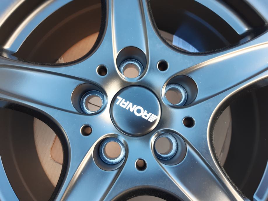 NOVO !! Ronal alu felge 17 rupe 5x120, 4 kom., NOVO