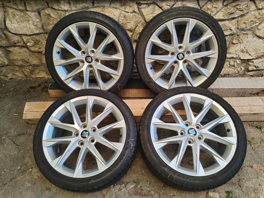 Seat Leon Fr Ronal felge 18 5x112, Dunlop dot23