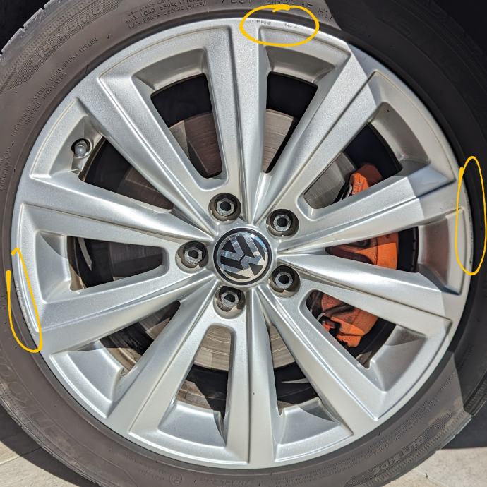 Orginal VW POLO Mistral 5x100