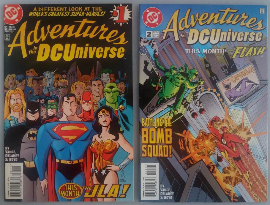 Adventures in DC Universe #1,2,7-12 / DC 1997
