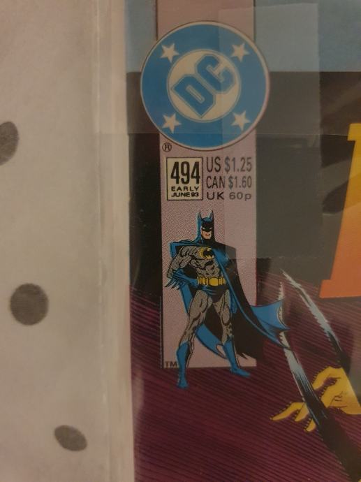 Batman #494 comoc book