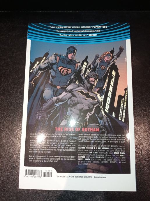 DC Universe Rebirth Batman Vol.1-5 + Batman/The Flash: The Button