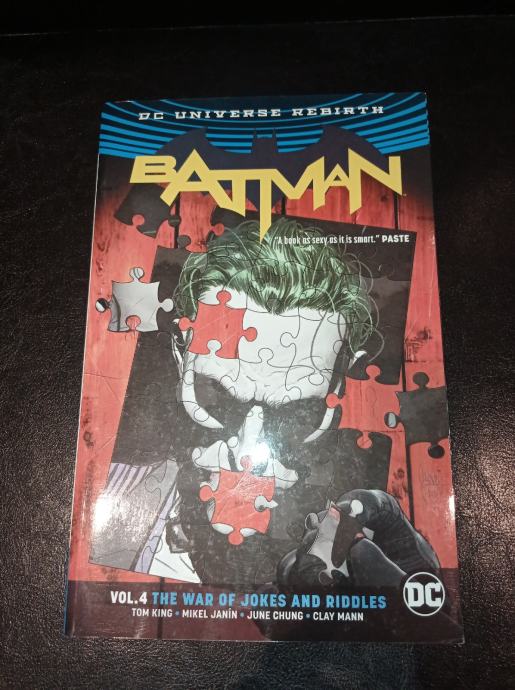 DC Universe Rebirth Batman Vol.1-5 + Batman/The Flash: The Button