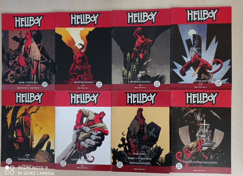 HELLBOY KOMPLET (System comics)