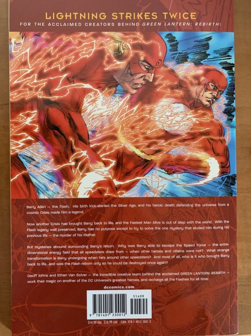 THE FLASH REBIRTH Lightning Strikes Twice