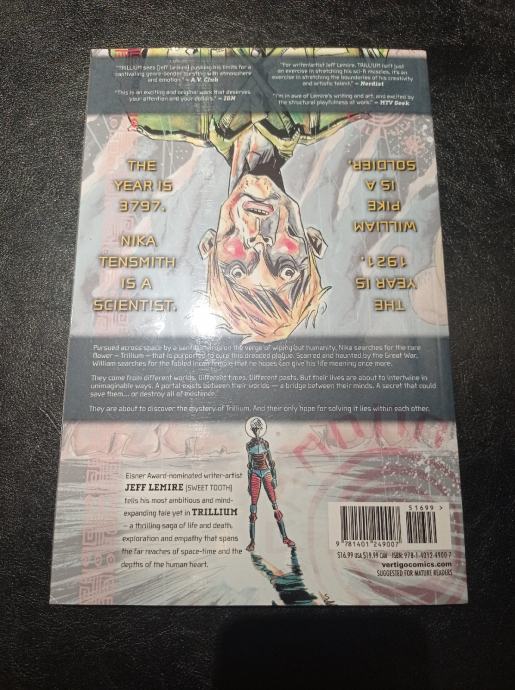 TRILLIUM Jeff Lemire Vertigo/DC Comics strip