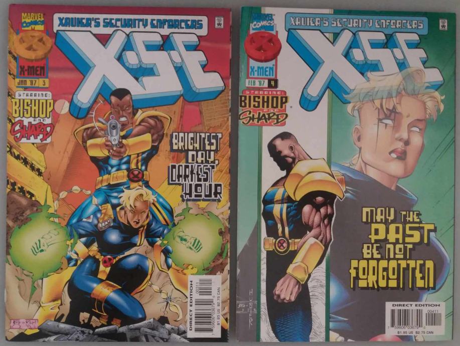 XSE / Xaviers Security Enforcers / komplet 1-4 / Marvel