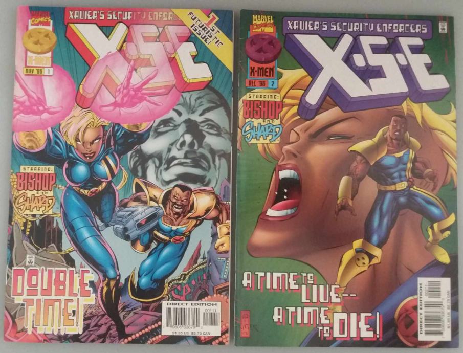 XSE / Xaviers Security Enforcers / komplet 1-4 / Marvel