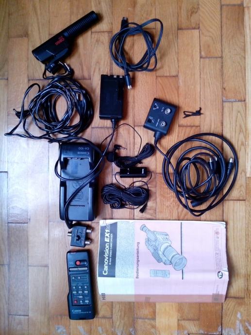 CANON Canovision EX1 Hi 8+ torba - neispravno, za dijelove