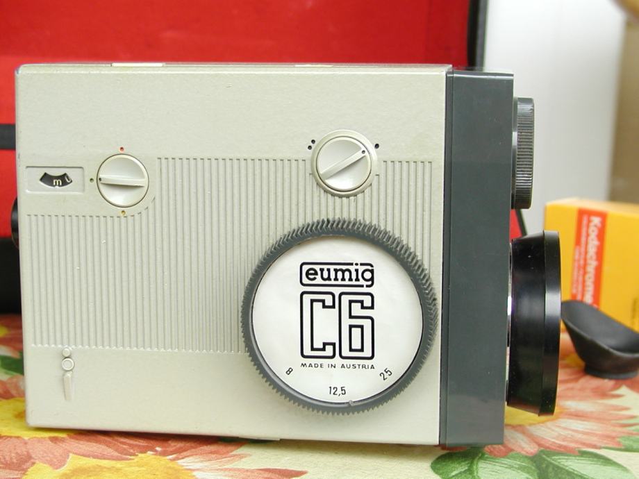 Eumig C6 regular 8 kamera