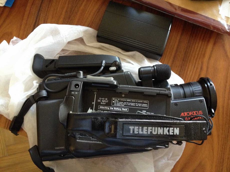 Telefunken video kamera VHS-C