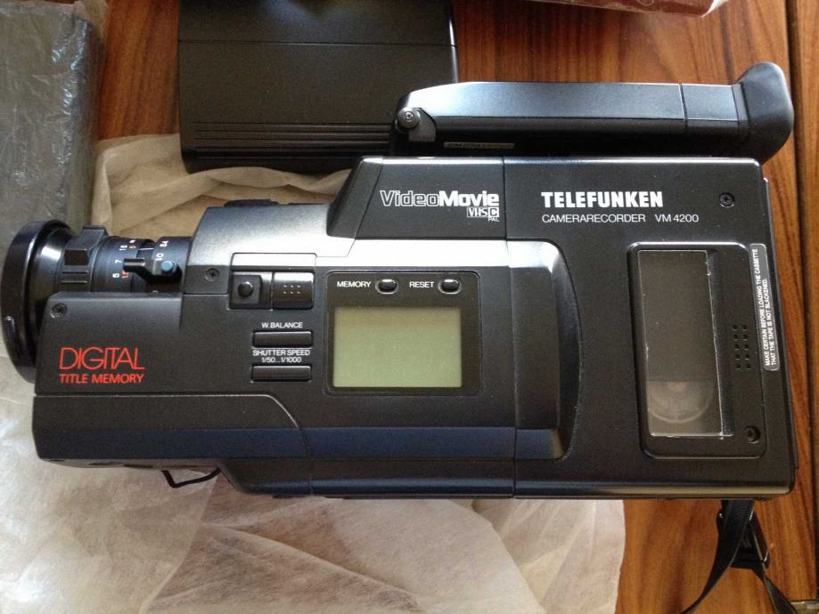 Telefunken video kamera VHS-C