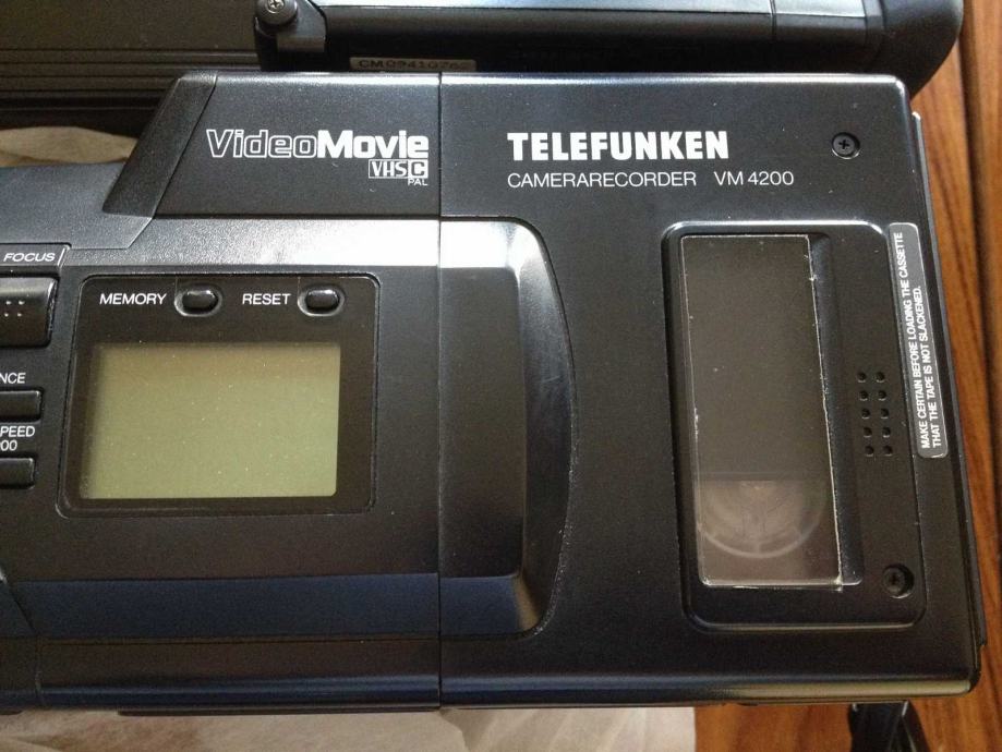 Telefunken video kamera VHS-C