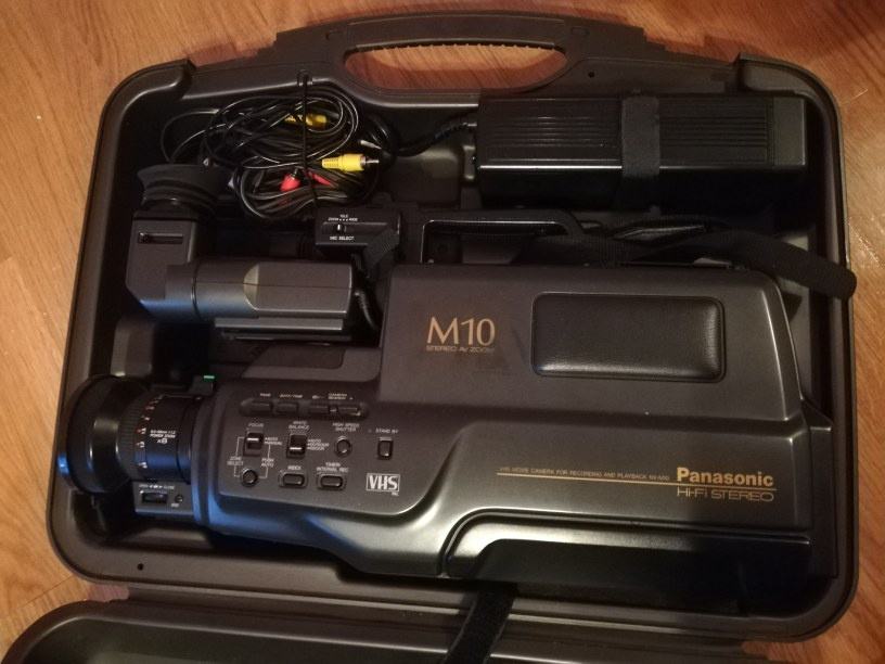VHS Panasonic kamera M10