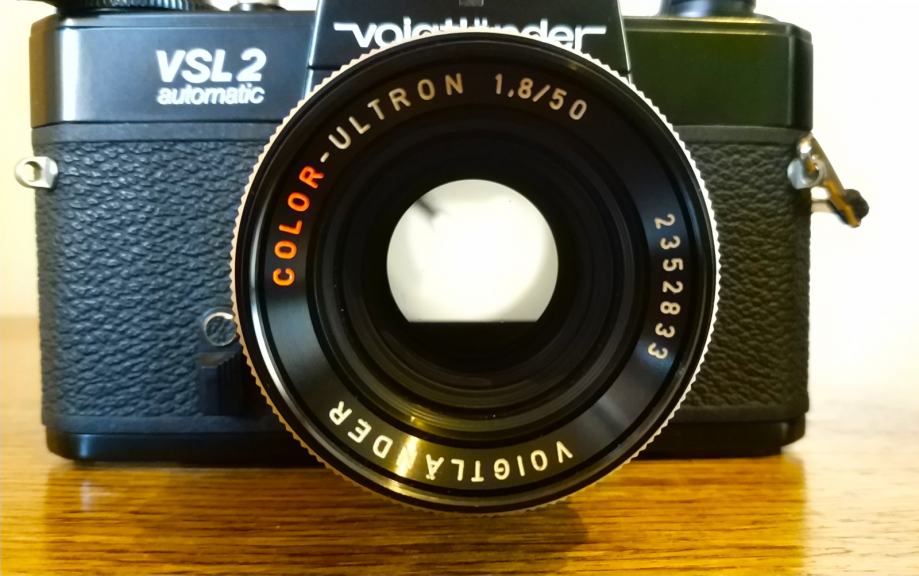 Fotoaparat Voigtlander VSL2 Automatic + objektivi