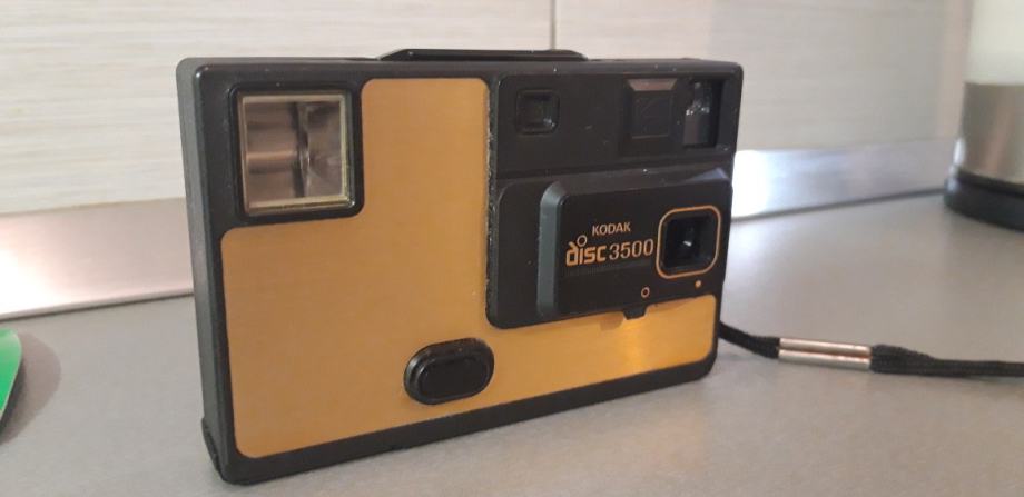 Kodak Disc 3500 Compact Film Camera,FOTORAZNO