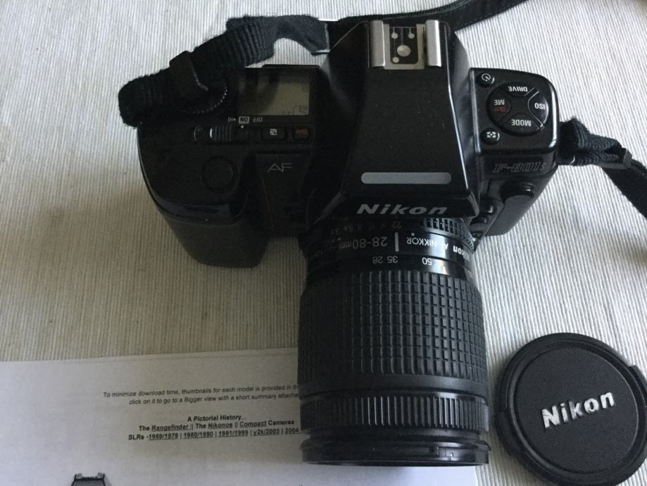 Nikon 801 S, flash speedlight SB 22s,vrlo povoljno