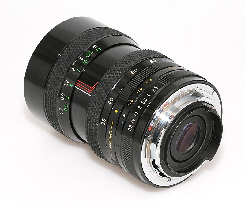 OBJEKTIV SOLIGOR MD 35-70mm MAKRO PLUS ADAPTER M4/3 OLYMPUS PEN LUMIX