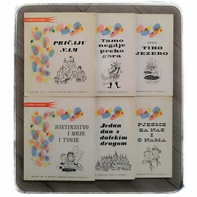 Dobra knjiga: Lektira za IV. razred osnovne škole 1-6