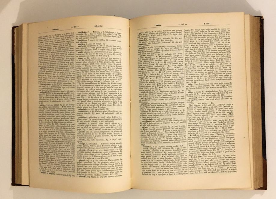 Franjo Iveković Ivan Broz - Rječnik hrvatskoga jezika 1901 knjiga 2