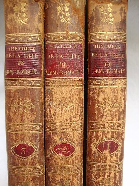 HISTORIE de LA DECADENCE ET DE LA CHUTE DE LEMPIRE ROMAN 1805.