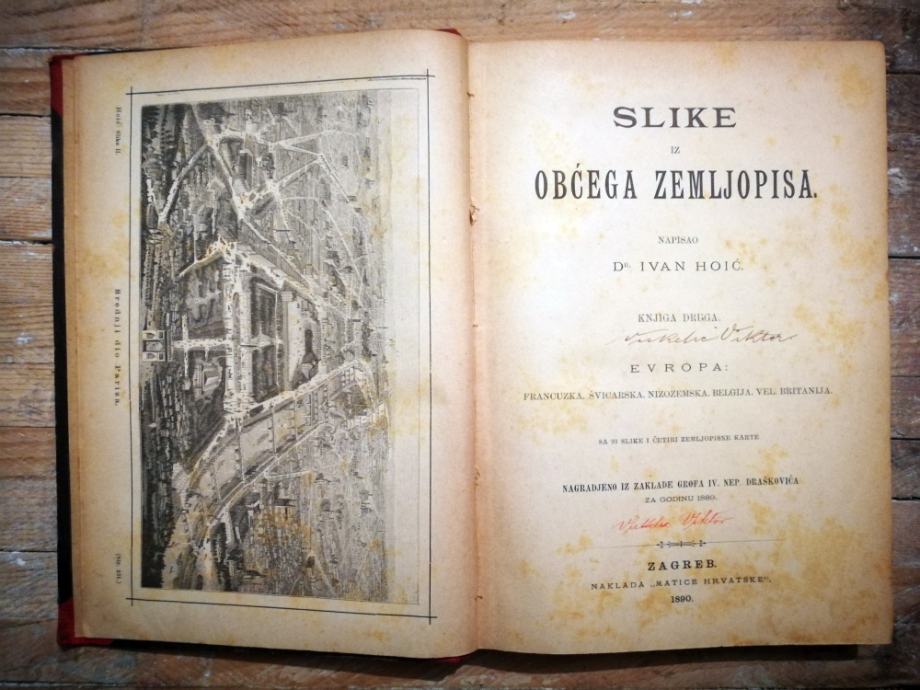 Hoić, Ivan - Slike iz obćega zemljopisa : knjiga druga