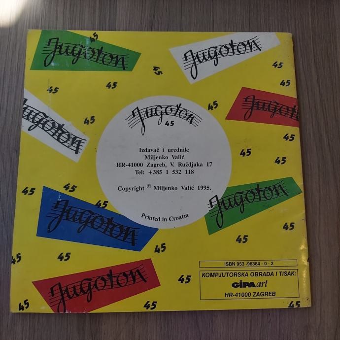 Jugoton- first complete catalogue of licenced singles