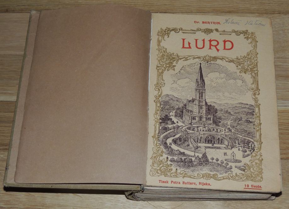 Juraj Bertrin Lurd Kritična povijest lurdskih dogagjaja