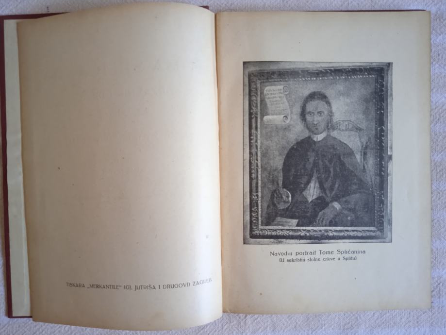 K.ŠEGVIC TOMA SPLICANIN DRZAVNIK I PISAC Zagreb 1927 g
