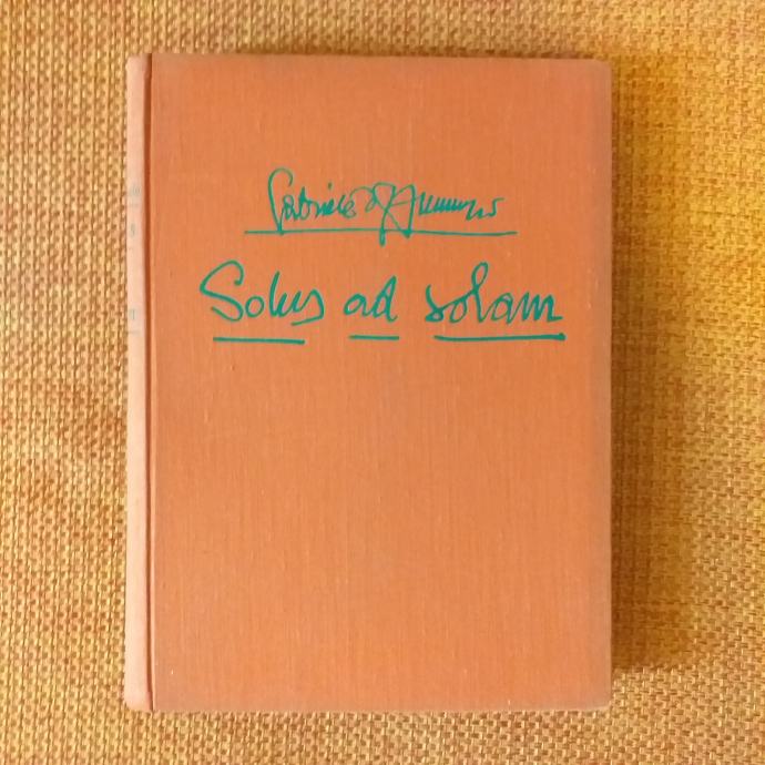 Gabriele D Annunzio, Solus Ad Solam