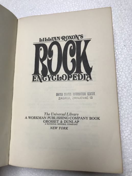 Lillian Roxon Rock encyclopedia