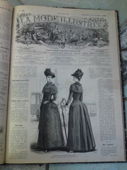 MODA IZ 1888. - ILUSTRIRANO - 424 STRANICE - RARITET!