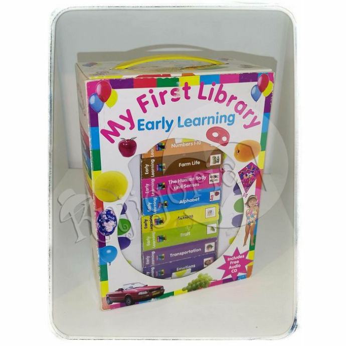 My First Library: Early Learning: 8 Board Book Block