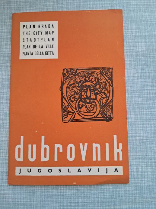 plan grada 1962 dubrovnik