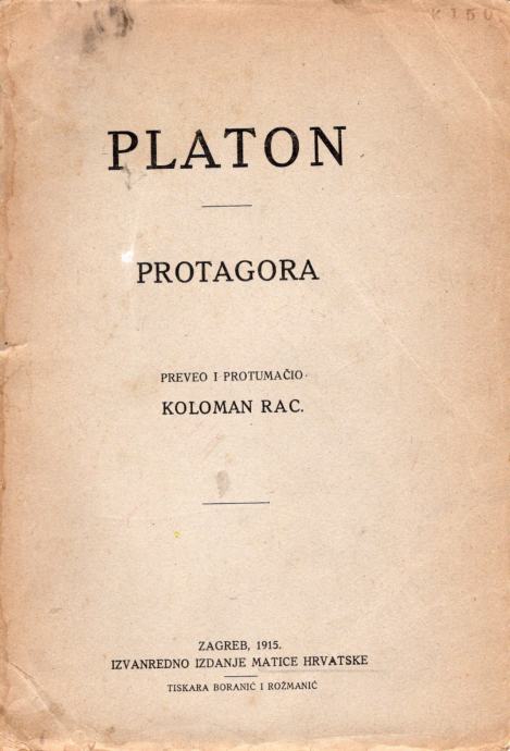 PROTAGORA - Platon