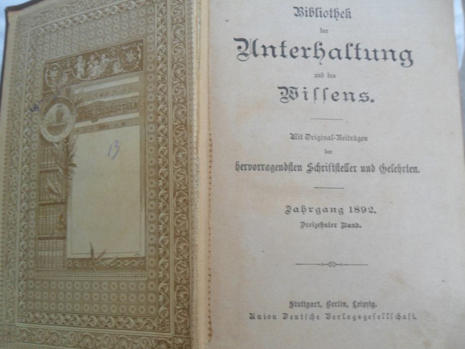 Stare knjige na njemačkom