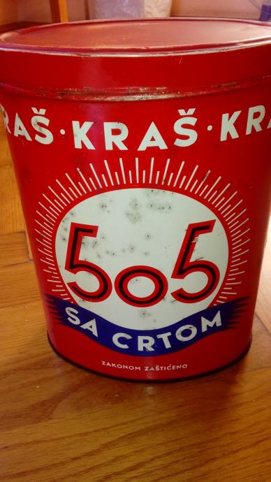 505 sa crtom limena kutija