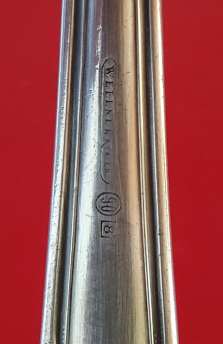 ANTIQUE ŠEFLJA SILVER PLATED WELLNER PATENT 90-MOZART DECOR